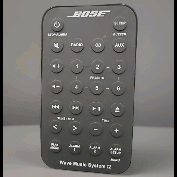 Bose | Other | Bose Wave System Iv Remote Control Oem New Battery ...
